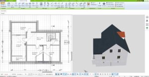 Dachschrägen im Grundriss zeichnen mit dem 3D Architekt von Immocado